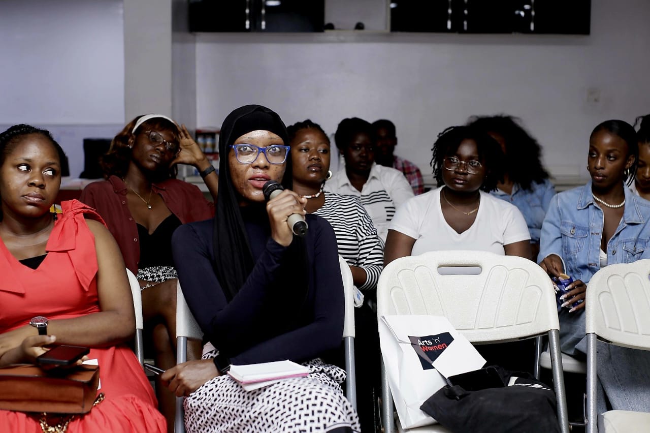 At Agbowo & LAA’s Arts and Women Event in Lagos : Open Country Mag